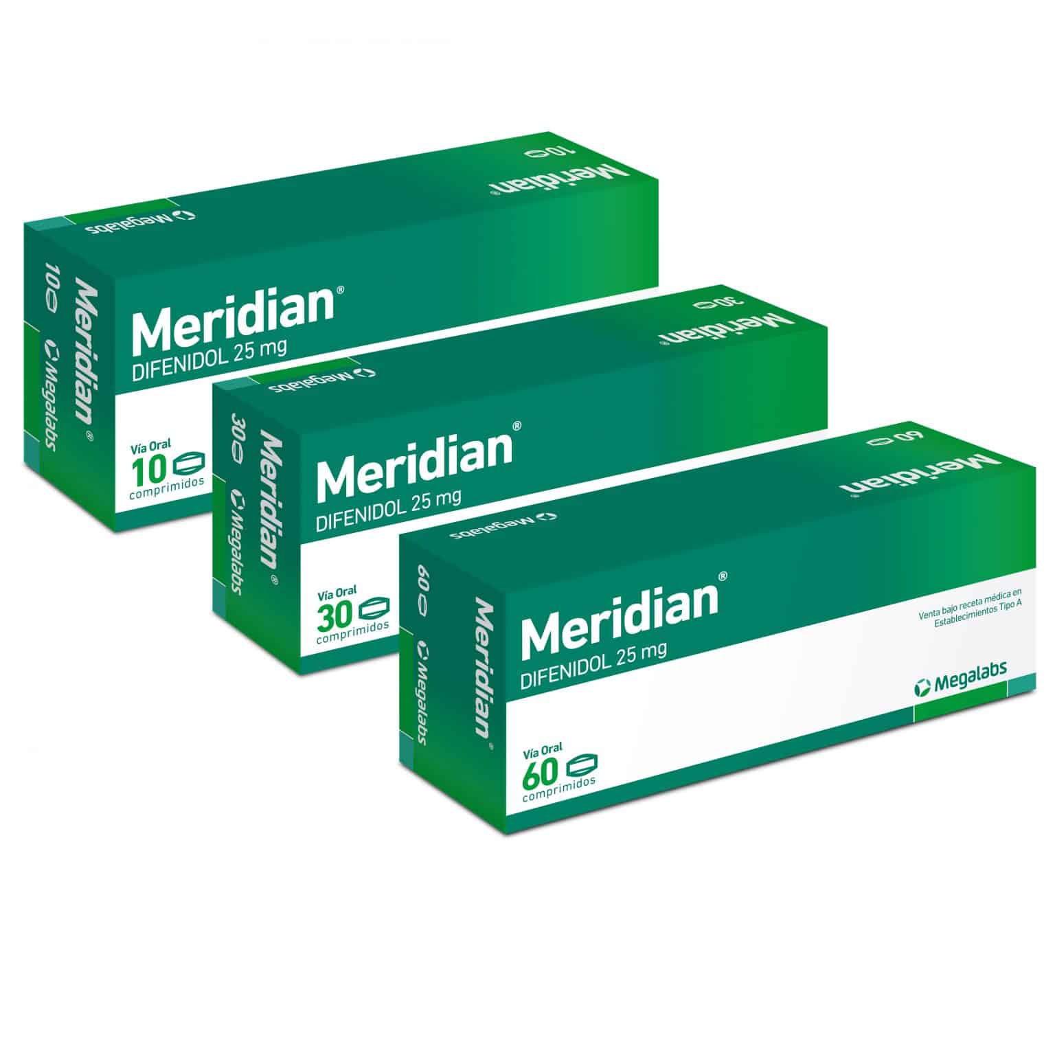 Meridian - indicado en el vértigo periférico náusea y vomito